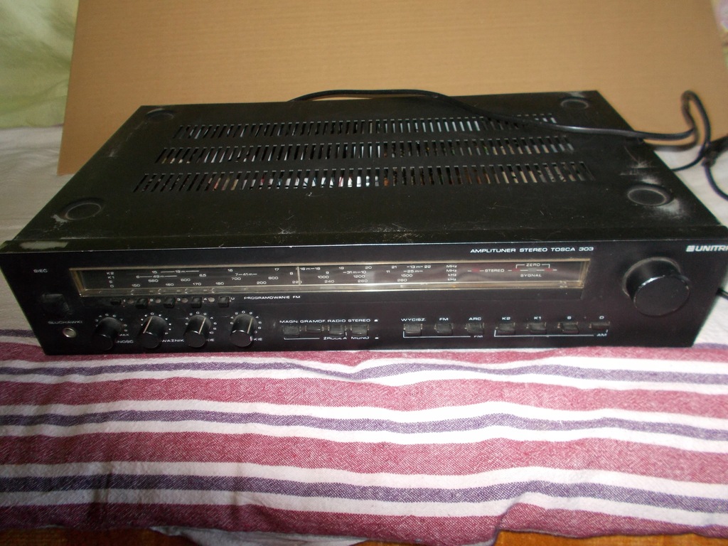 AMPLITUNER UNITRA TOSCA - 13602257635 - oficjalne archiwum Allegro