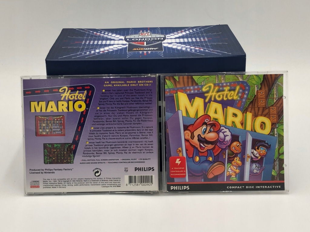 Hotel Mario / Philips CD-i - 15148999826 - oficjalne archiwum Allegro