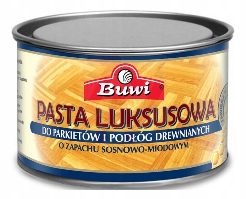 Buwi Luksusowa pasta do podłóg drewnianych 240 g - 13458003750 - oficjalne archiwum Allegro