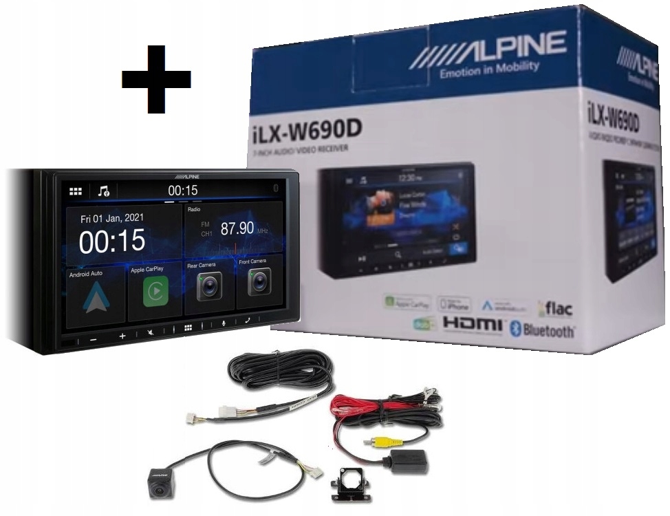 ALPINE iLX-W690D + KAMERA COFANIA ALPINE HCE-C1100 - 12702153114 ...