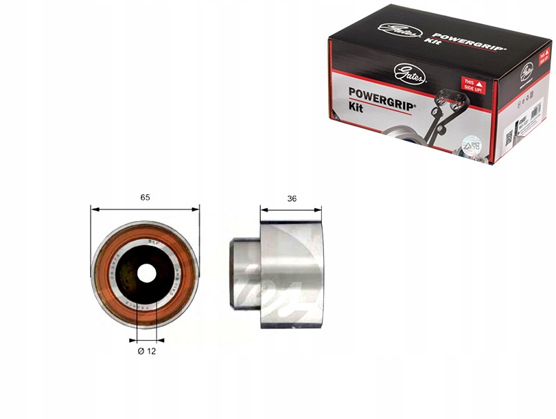 ROLKA PROWADZĄCA PASKA ROZRZĄDU CITROEN C5 I C5 II C5 III C6 C8 ...