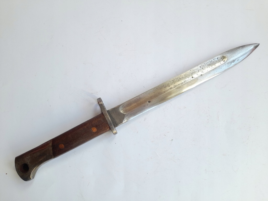 Stary bagnet Mauser polski Perkun/Radom, II wojna św. (bez pochwy ...