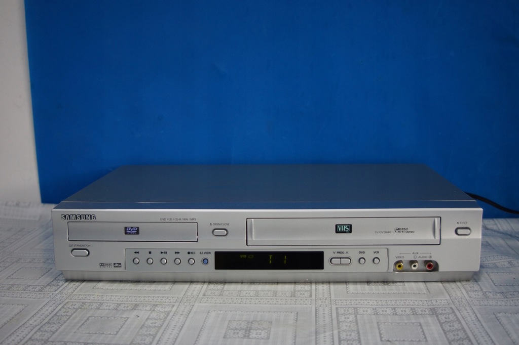 Combo DVD/VHS SAMSUNG SV-DVD440 / 6 Głowic / DTS - 14476430517 - oficjalne archiwum Allegro