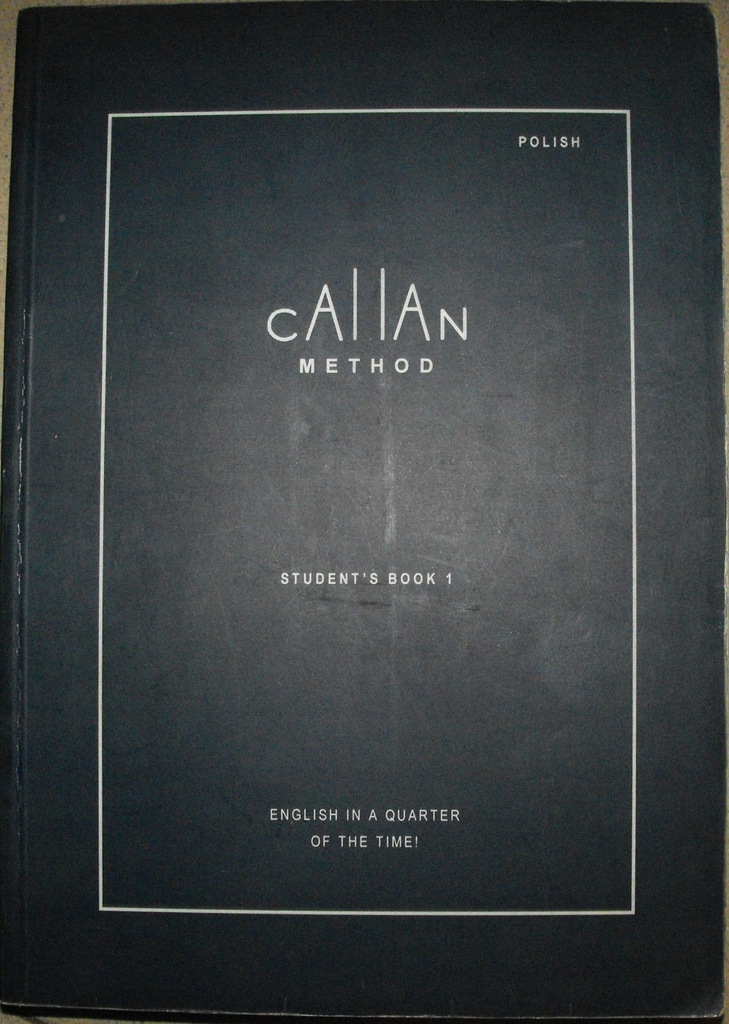 Callan Method. Student's Book 1 GRUBSZA STAGE 1-4 - 13251525985 ...