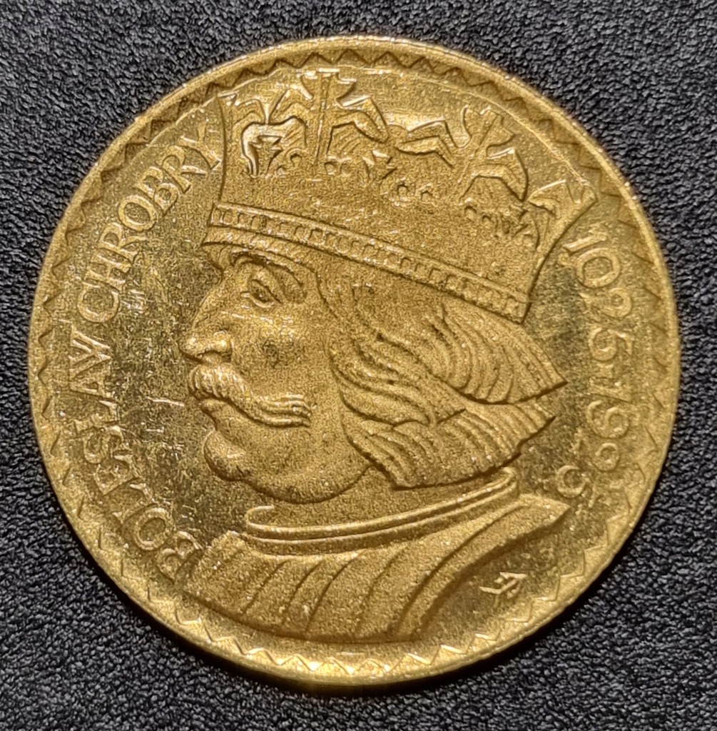 10 ZL CHROBRY 1925 ZLOTA MONETA - 14256562185 - oficjalne archiwum Allegro