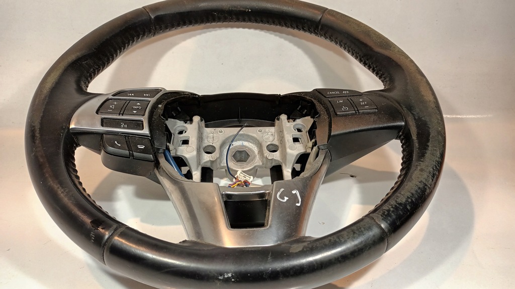 MAZDA 6 III GJ 12-16R KIEROWNICA SKÓRA DO OBSZYCIA - 13396024547 - oficjalne archiwum Allegro