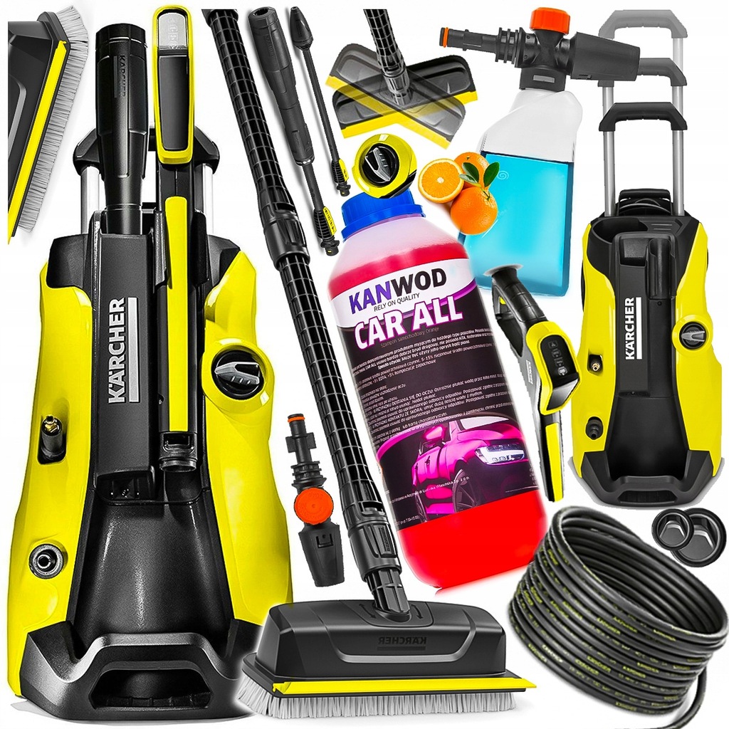 MYJKA CIŚNIENIOWA KARCHER K5 CAR HOME + AKCESORIA - 9025718167 - oficjalne archiwum Allegro