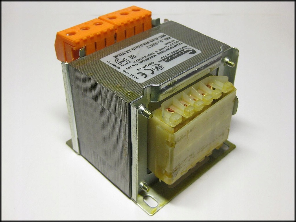 Transformator sieciowy 100VA 24V/3,5A 13V/1A (373) - 8993295384 - oficjalne archiwum Allegro