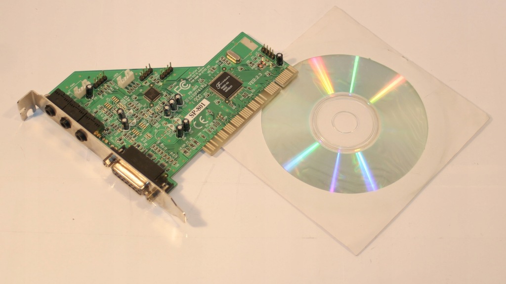RETRO PCI AUDIO GamePort / ForteMedia FM801 / DOS - 8068665462 ...