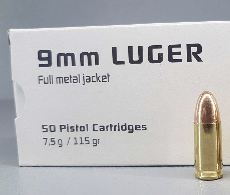 Nabój 9mm 9x19 parabellum naboje deko amunicja - 14445769282 ...