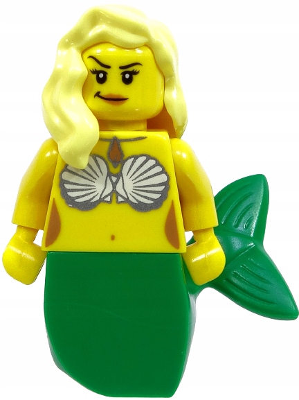 LEGO CITY PIRATES FIGURKA SYRENA SYRENKA ORYGINAŁ - 12303093873 ...