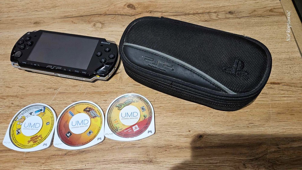 Konsola Sony PSP Slim PSP-2001 - 14991027018 - oficjalne archiwum Allegro