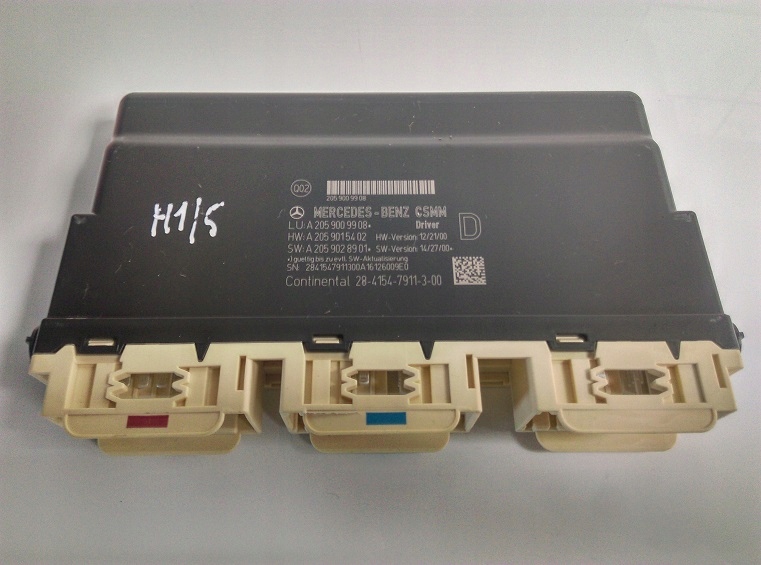 MERCEDES W205 MODUŁ STEROWNIK FOTELA A2059009908 - 9819991888 ...