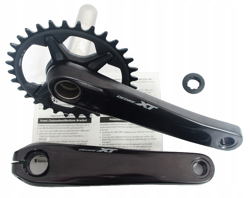 KORBA SHIMANO DEORE XT FC-M8100-1 170mm 36T 1x12 - 14109728797 - oficjalne archiwum Allegro