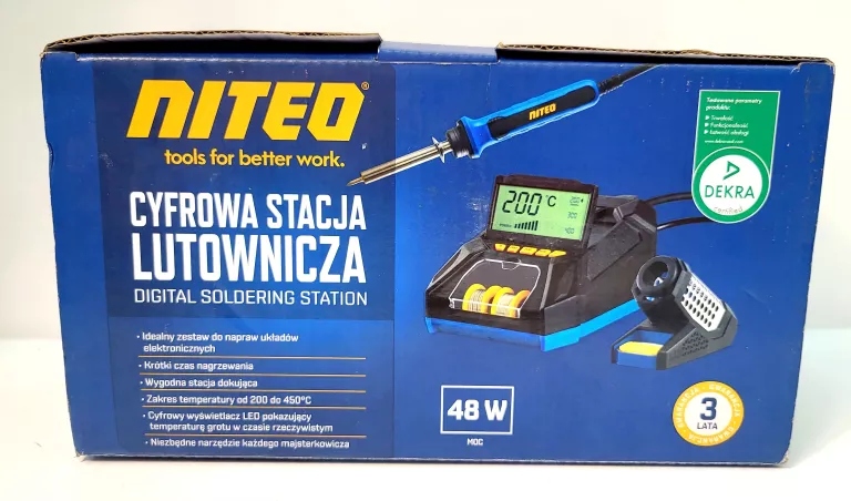 LUTOWNICA- CYFROWA STACJA LUTOWNICZA NITEO TOOLS - 14197721035 ...