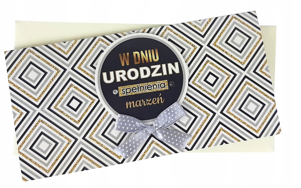 KARTA URODZINOWA KARNET URODZINOWY - 12349470730 - oficjalne archiwum Allegro