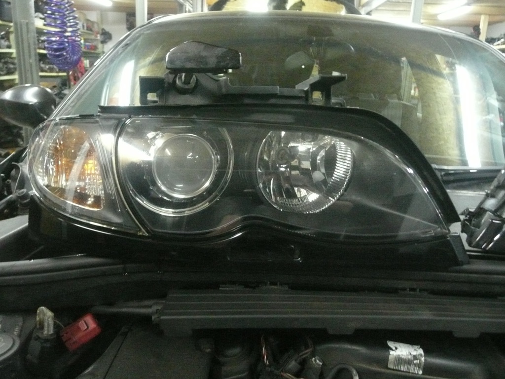 Bmw e46 lift lampa lampy bi xenon prawa EUROPA - 7245942293 - oficjalne archiwum Allegro