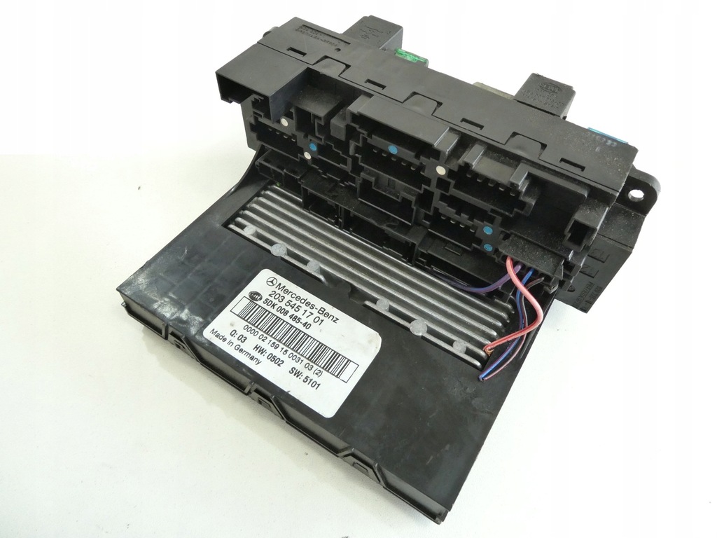 MODUŁ SAM SKRZYNKA BEZPIECZNIKÓW MERCEDES W203 - 13892004037 ...