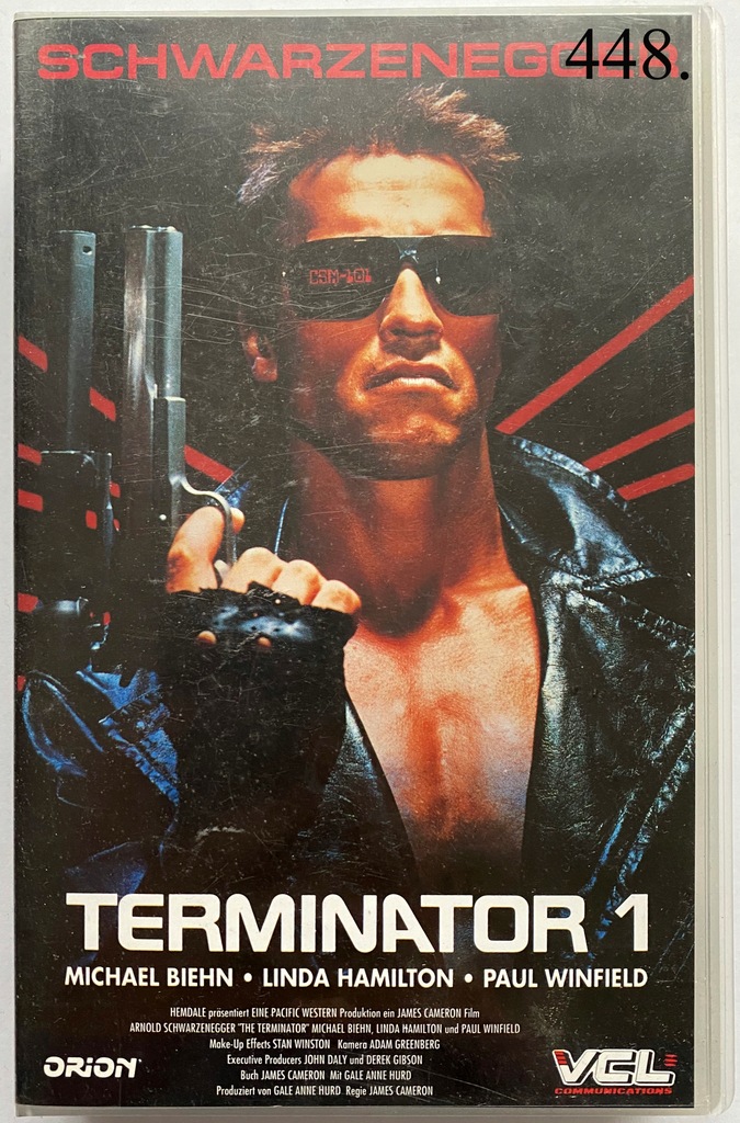 TERMINATOR 1 VHS kaseta VIDEO Prawie ideał - 8910805167 - oficjalne ...