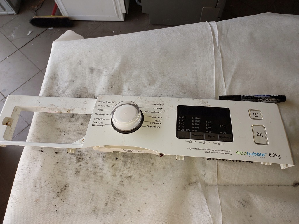 Programator pralka samsung WF80F5E0W2W eco bubble - 13524054155 ...