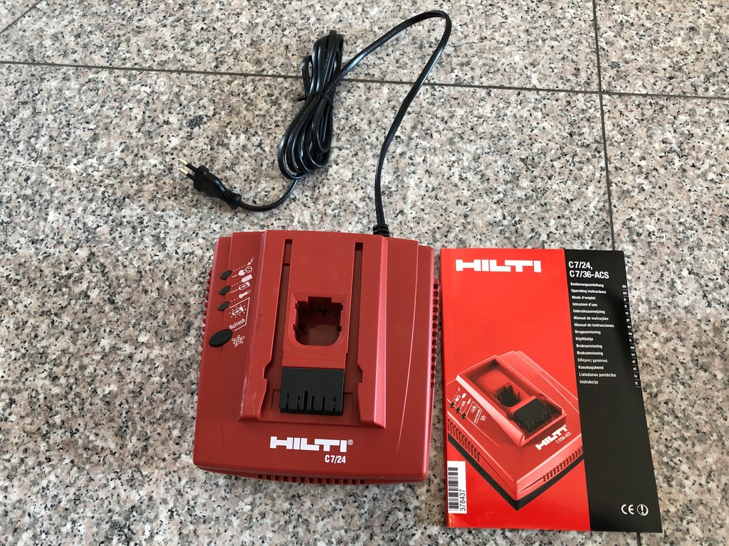 Ładowarka HILTI C7/24 NOWA - 10237534785 - oficjalne archiwum Allegro