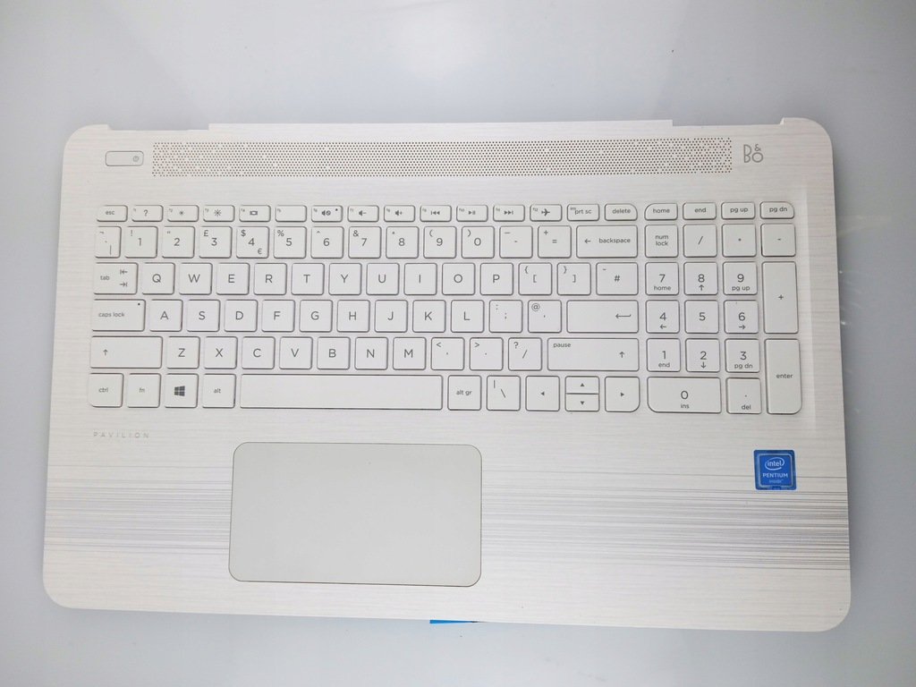 Palmrest klawiatura touchpad HP 15-au076sa biały - 12045041940 ...