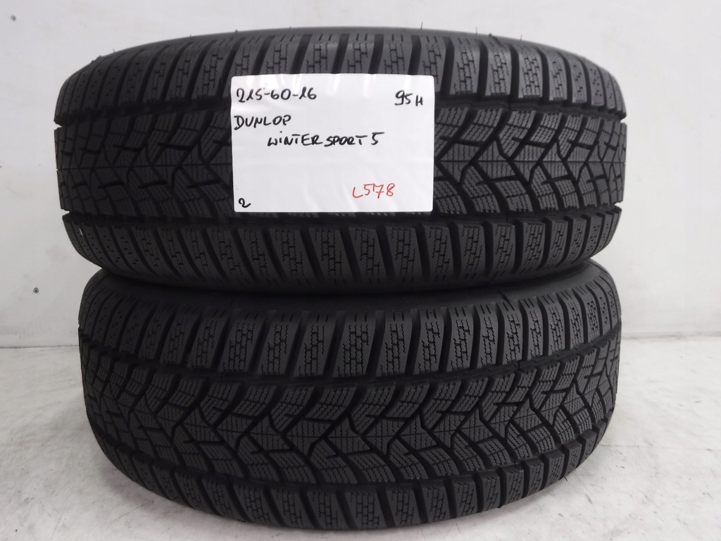 OPONY ZIMOWE DUNLOP WINTERSPORT 5 215/60/16 95H - 14256244517 - oficjalne archiwum Allegro