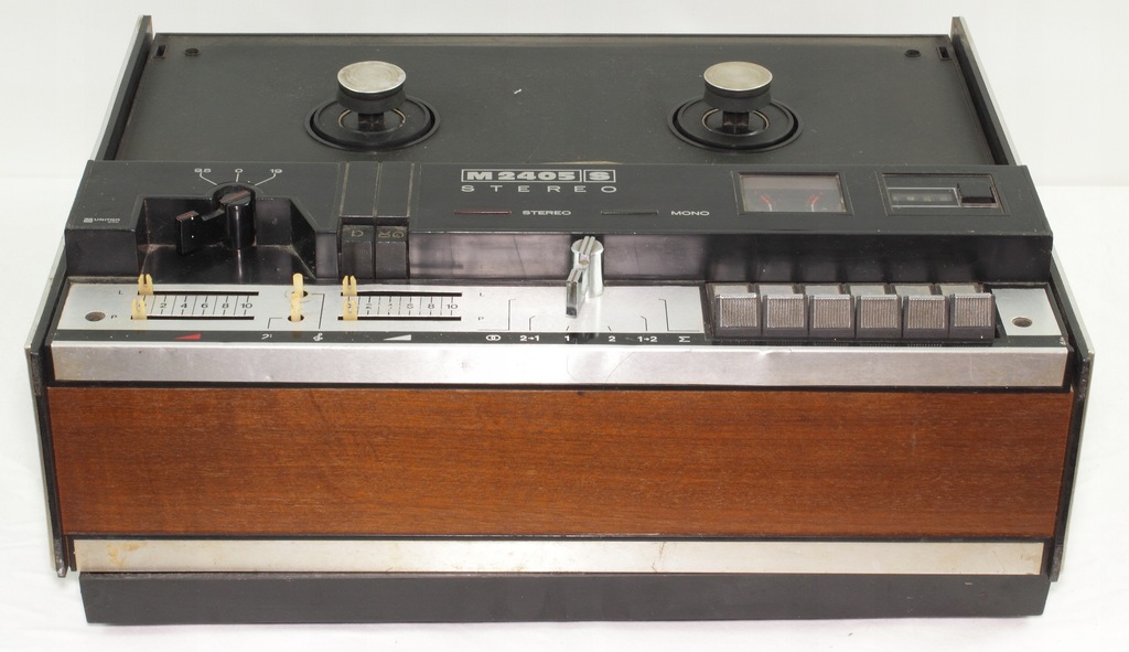 MAGNETOFON SZPULOWY UNITRA ZRK M2405S !!! - 12796329650 - oficjalne archiwum Allegro