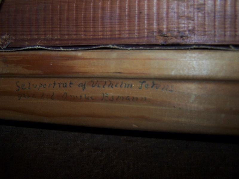 ORYGINAŁ AUKCYJNY AUTOPORTRET VILHELM TETENS 1920 - 7886343751 ...