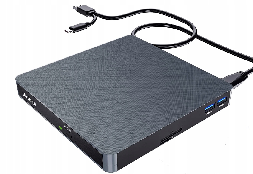 G043 ZEWNĘTRZNY NAPĘD CD DV USB 3.0 SD/TF 2X USB - 13215204817 ...