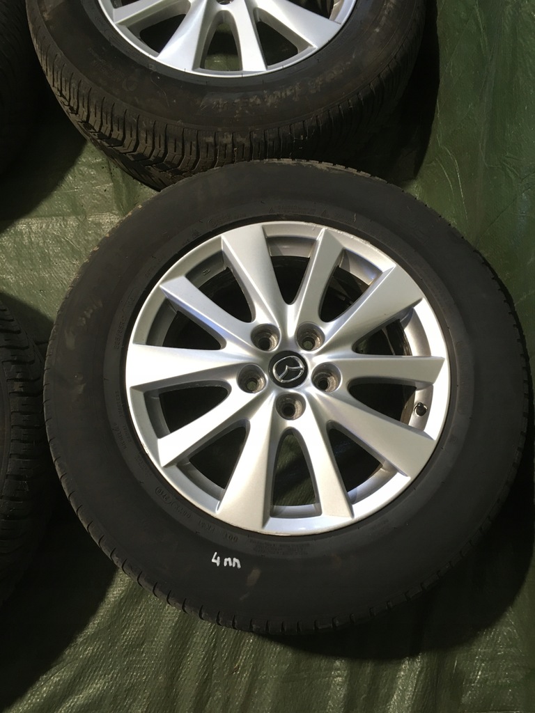 MAZDA CX5 CX-5 FELGI ALUMINIOWE 17 OPONY ZIMA KPL - 12492425937 ...