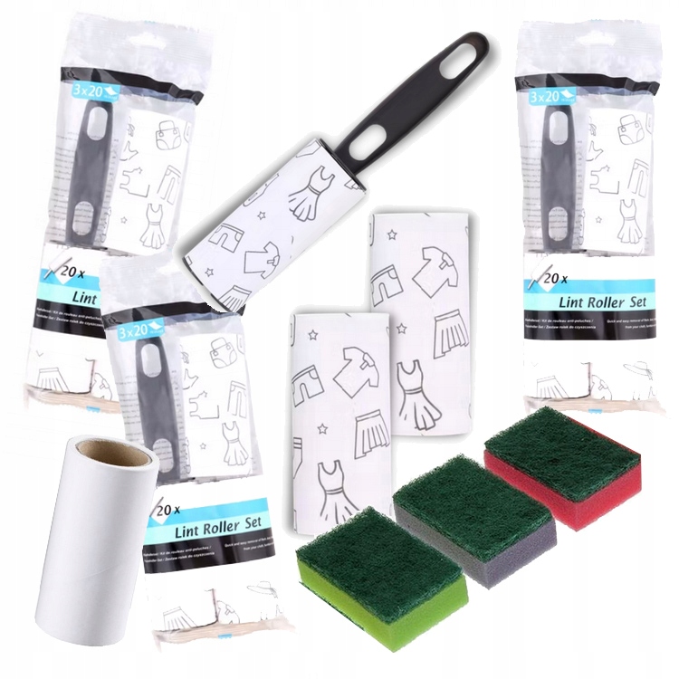 MEGA ZESTAW 13 szt!! Rolki do ubrań + IKEA bastis - 13292500127 ...