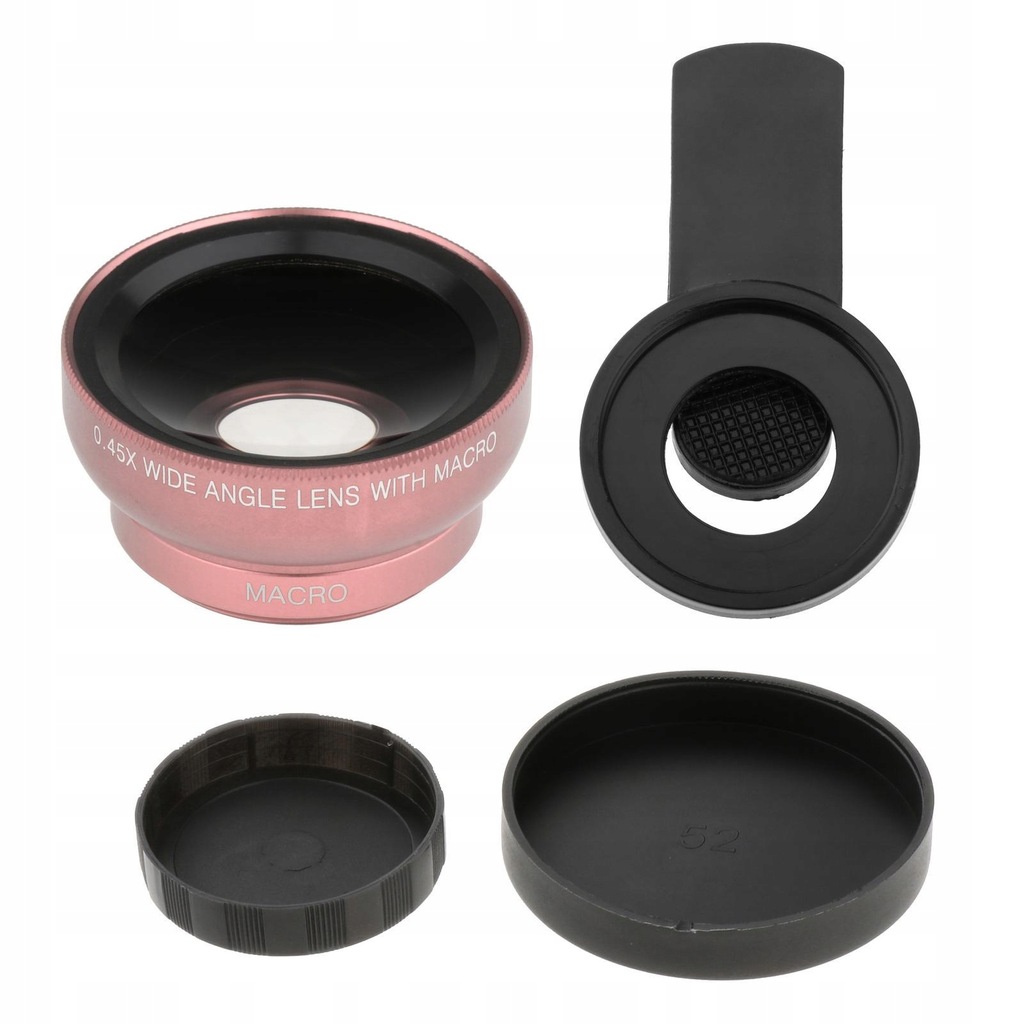 Phone Camera Lens Clip Universal Pouch Rose Gold - 13361337140 ...