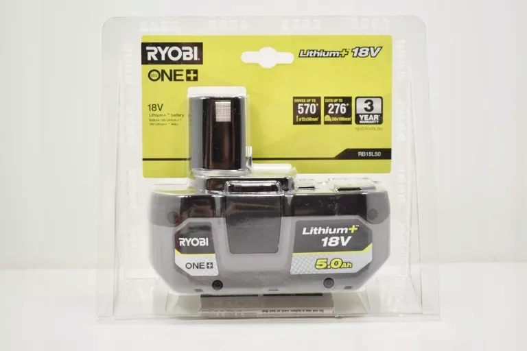 AKUMULATOR LI-ION RYOBI RB18L50 18 V 5 AH - 12226862187 - oficjalne ...