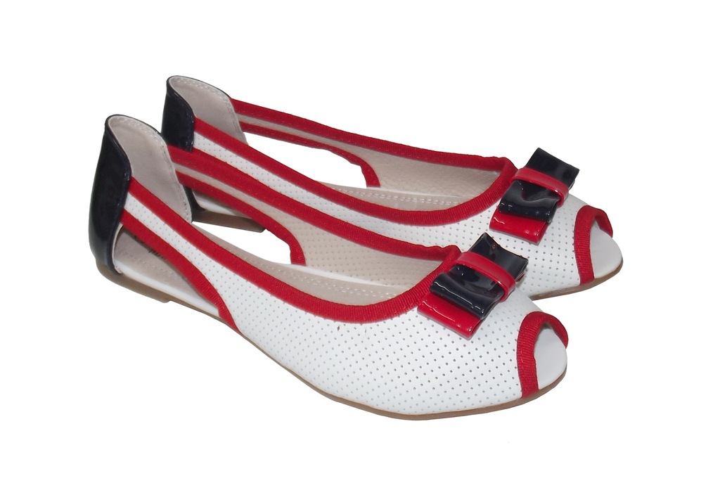 BALERINKI BALERINY SANDAŁY HAVER roz. 38 #HE2 - 7302965201 - oficjalne ...