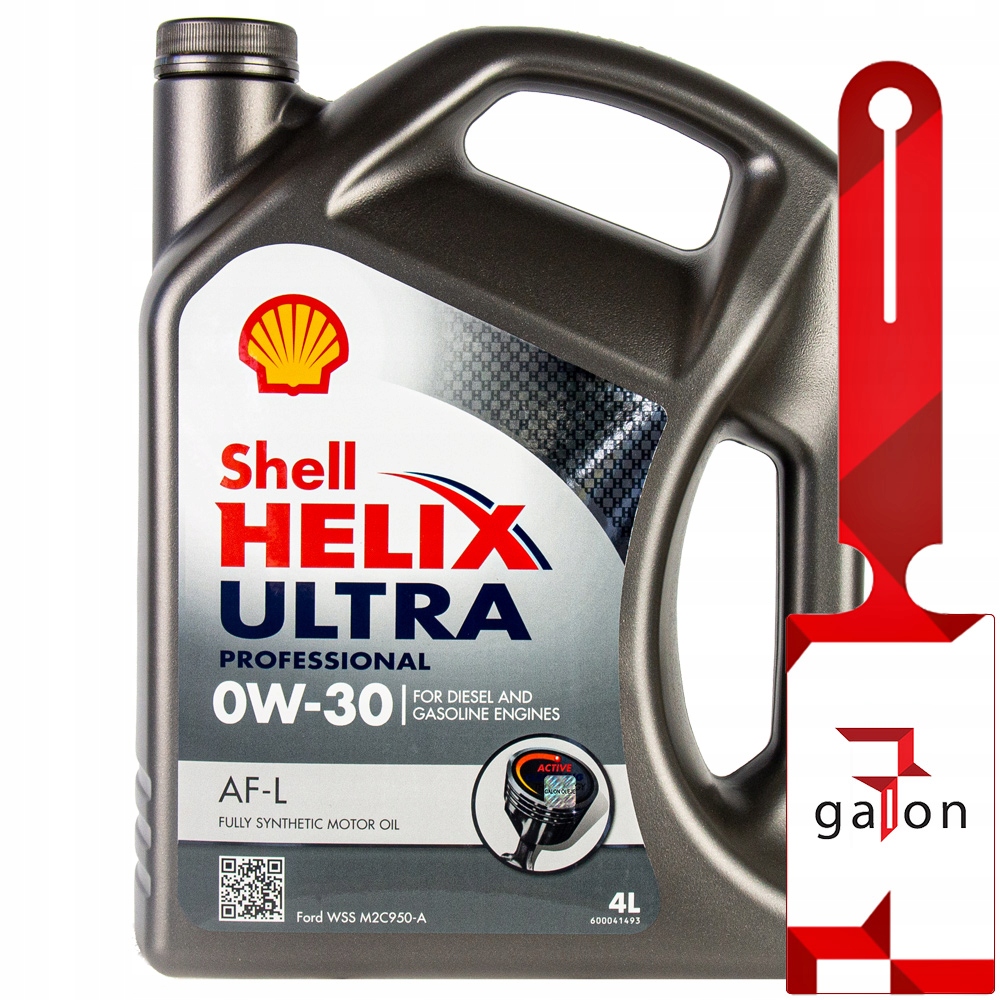 SHELL HELIX ULTRA PROFESSIONAL AF-L 0W30 4L - 8148461584 - oficjalne ...