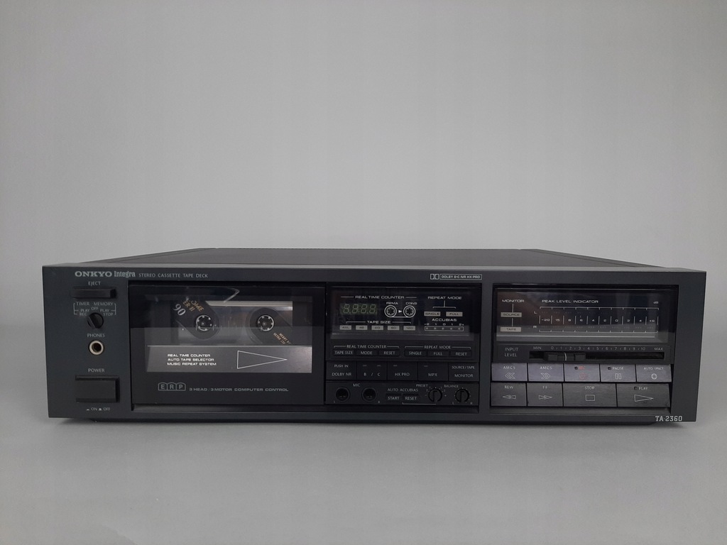 Magnetofon kasetowy Onkyo Integra TA-2360 TOP - 14289627362 - oficjalne archiwum Allegro