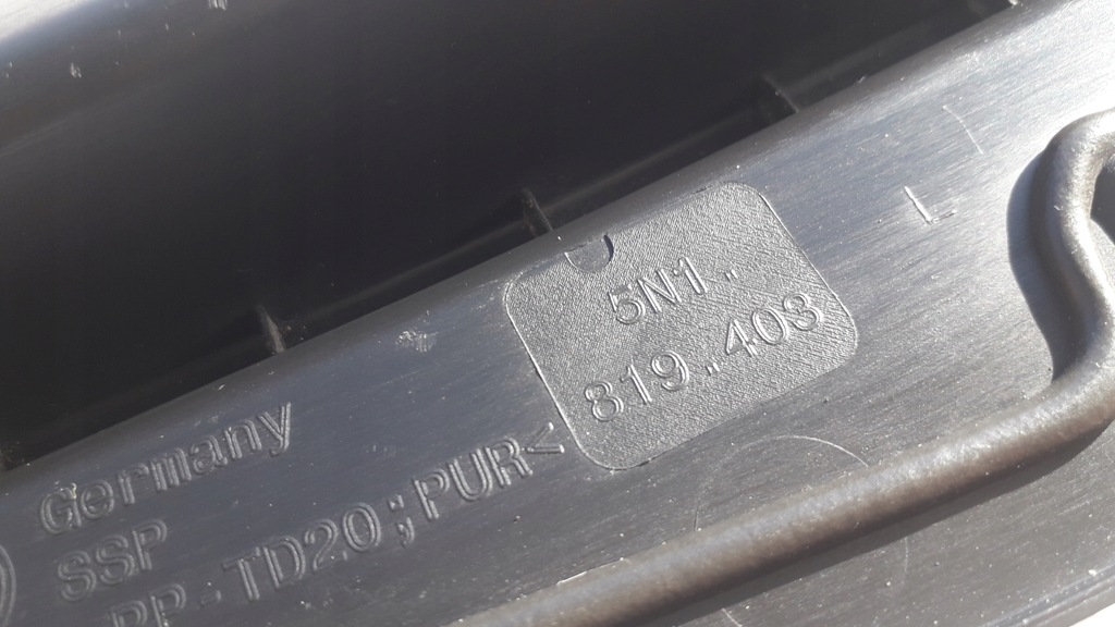 VW TIGUAN PODSZYBIE LEWE 5N1819403 - 10823937984 - oficjalne archiwum ...