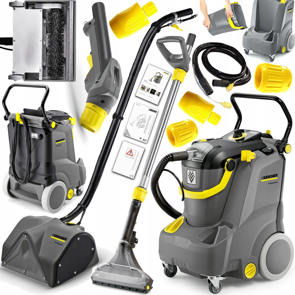 KARCHER ODKURZACZ PIORĄCY PUZZI 30/4 + PW 30/1 PRO - 8947150349 ...