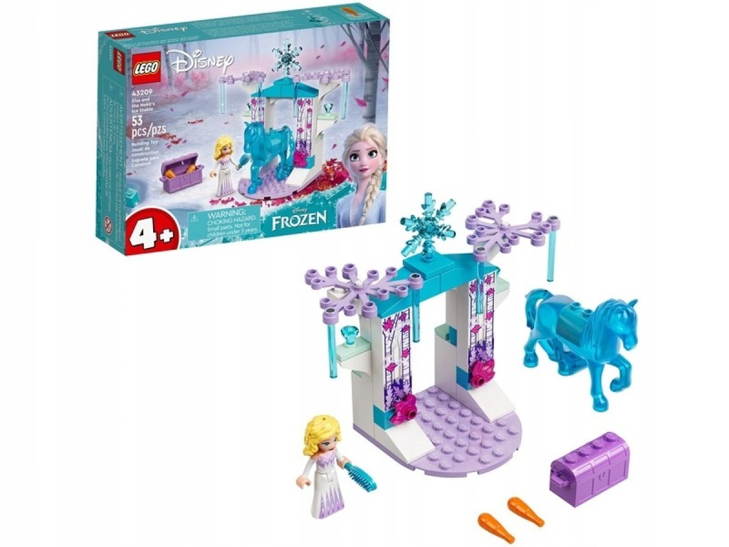 Lego Disney 43209 - Elza i lodowa stajnia Nokka - 12862859618 ...