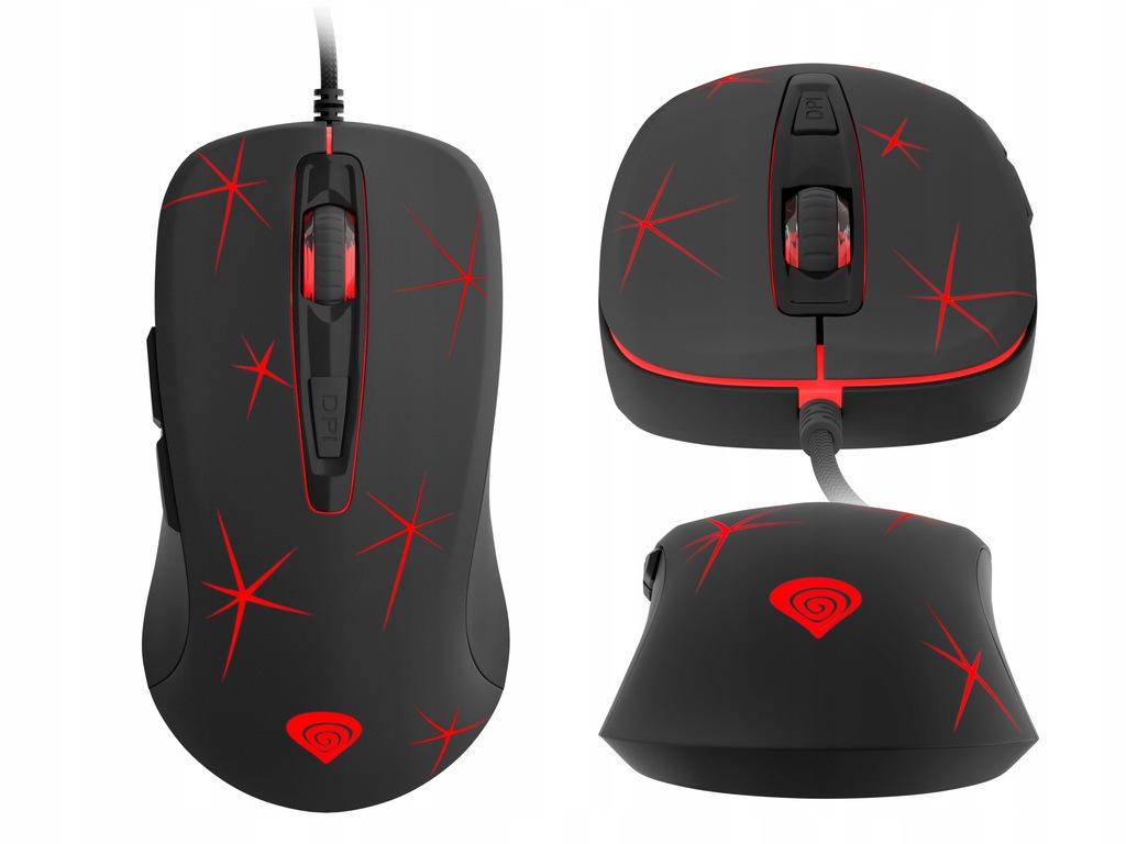 Купить Мышь Genesis Krypton 110 с подсветкой, 2400 точек на дюйм ...