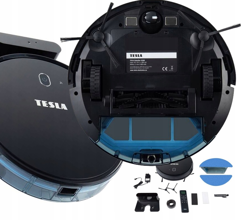 Tesla RoboStar iQ300 Odkurzacz ROBOT MOPujący - 12054999580 - oficjalne ...