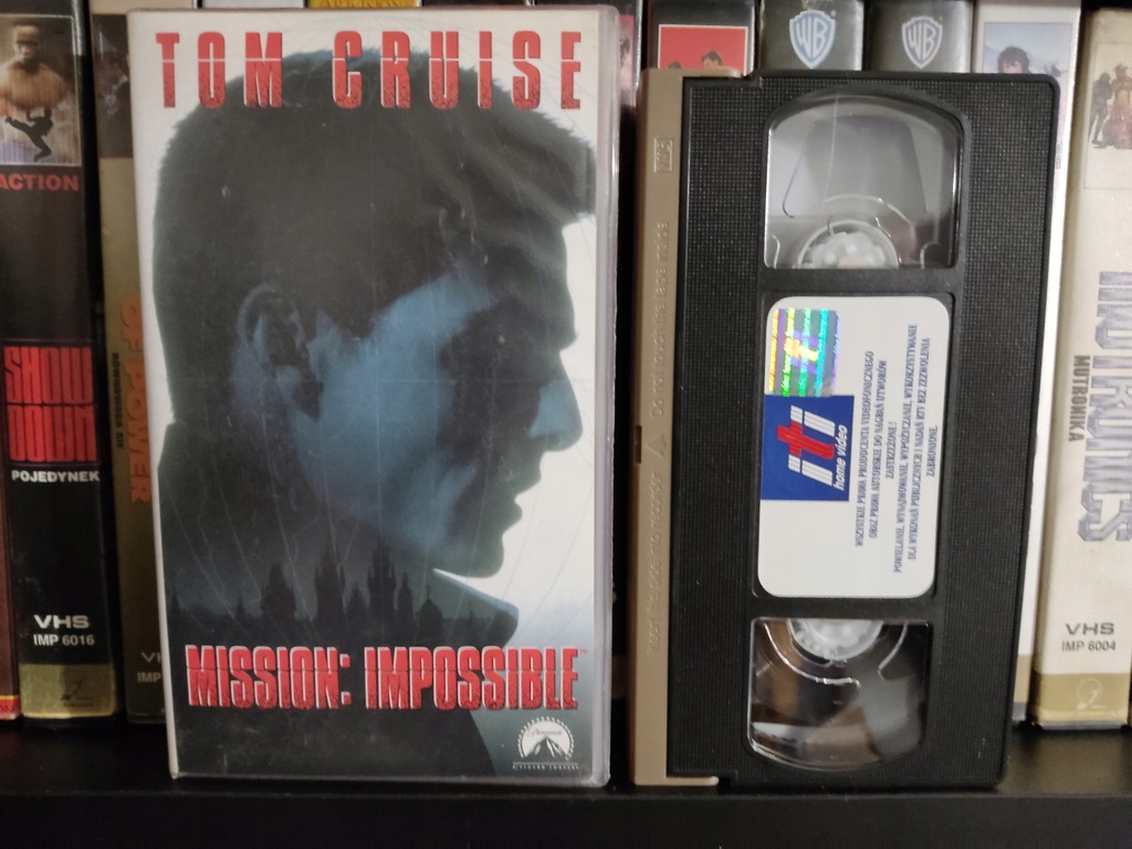 MISSION IMPOSSIBLE ## TOM CRUISE ## kaseta VHS - 13534540289 - oficjalne archiwum Allegro