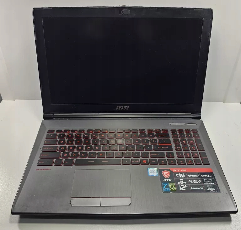 LAPTOP MSI MS-16J9 15,6I GF1050 16GB/1250GB - 13360929695 - oficjalne archiwum Allegro