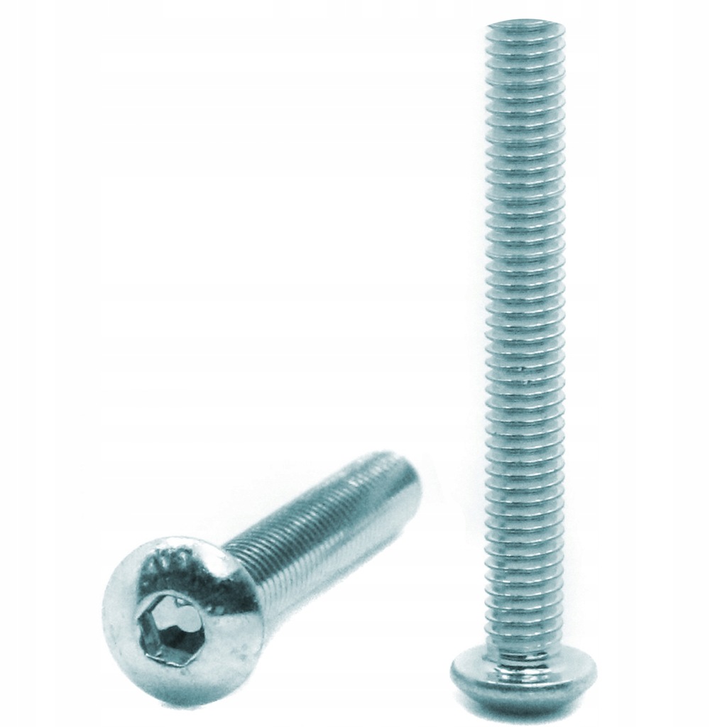 Śruba imbusowa z łbem kulistym M5x25 7380-1 -ocynk - 10724114322 ...