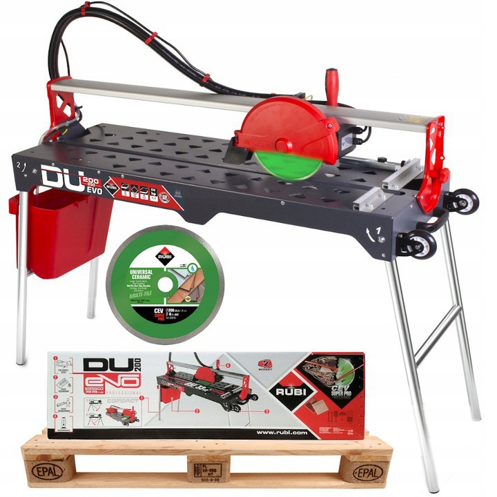 RUBI Przecinarka elektryczna DU 200 EVO 850 tarcza - 12616003090 ...