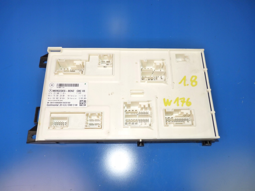 MERCEDES A W176 W246 MODUŁ STEROWNIK SAM SKRZYNKA - 14414629446 - oficjalne archiwum Allegro