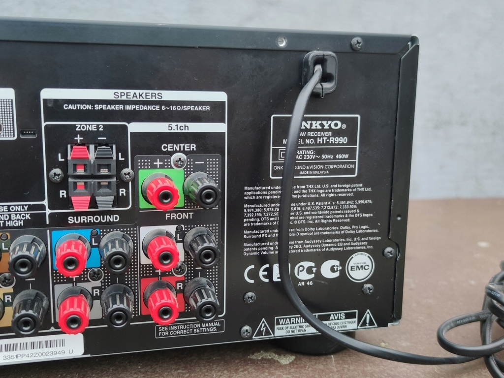 Onkyo HT-R990 amplituner 4K usb HDMI NET Spotify - 13757064756 ...
