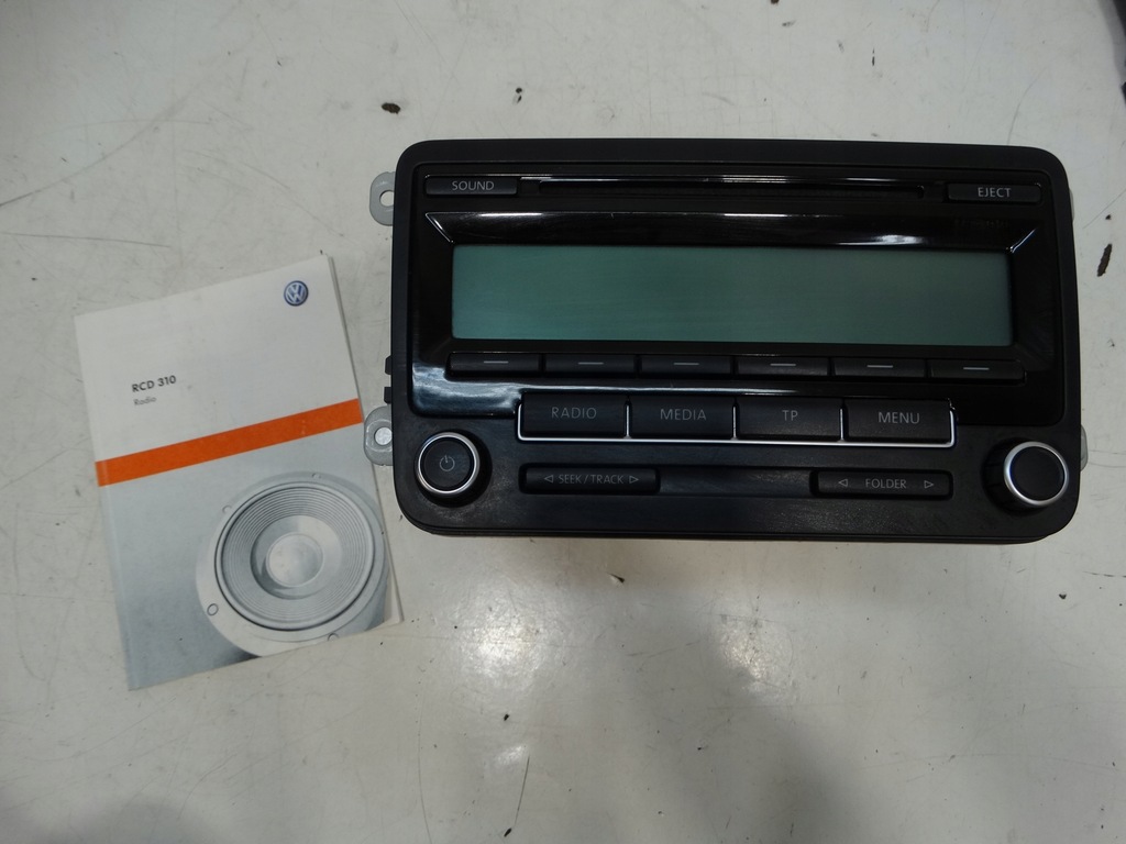 RADIO CD BLAUPUNKT RCD 310 VOLKSWAGEN 5M0035186AA - 14397278067 - oficjalne archiwum Allegro