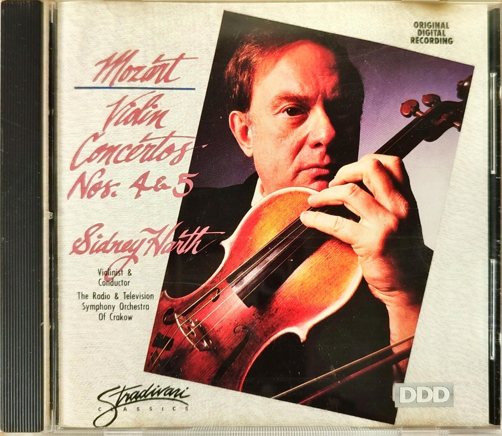 CD MOZART VIOLIN CONCERTOS NOS. 4 & 5 SIDNEY H - 13076164733 - oficjalne archiwum Allegro
